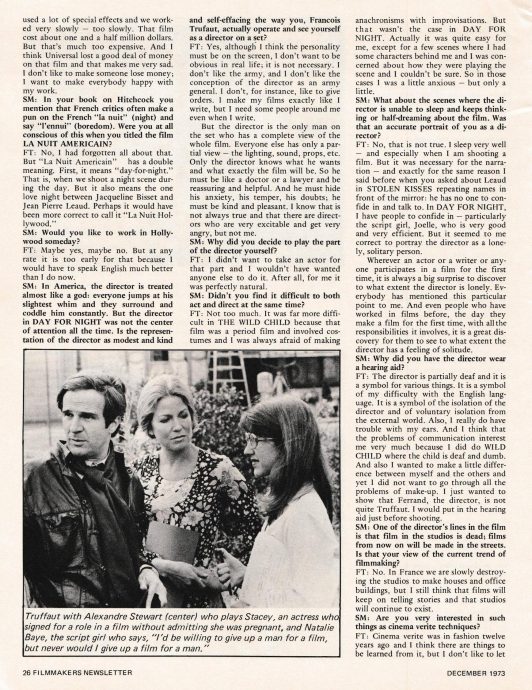 A Conversation with François Truffaut: A Window into the Mind and ...