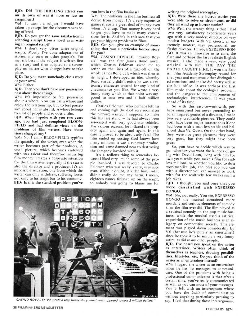 Screenwriting Lessons from One of Britain’s Best: A Rare Interview with ...